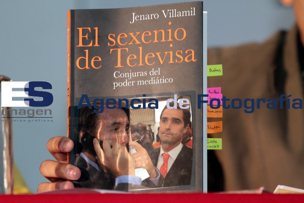Presenta Jenaro Villamil su libro El Sexenio de Televisa - Agencia de ...