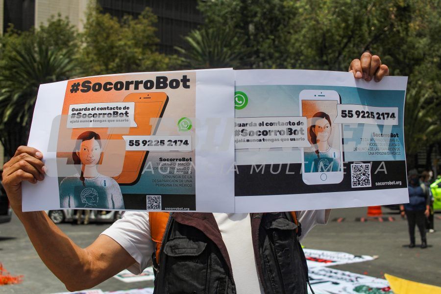 Presentación de #SocorroBot, asistente ante la desaparición - Agencia de Fotografía Es Imagen