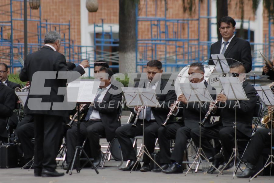 Realiza banda de música del estado de Tlaxcala concierto al aire libre ...