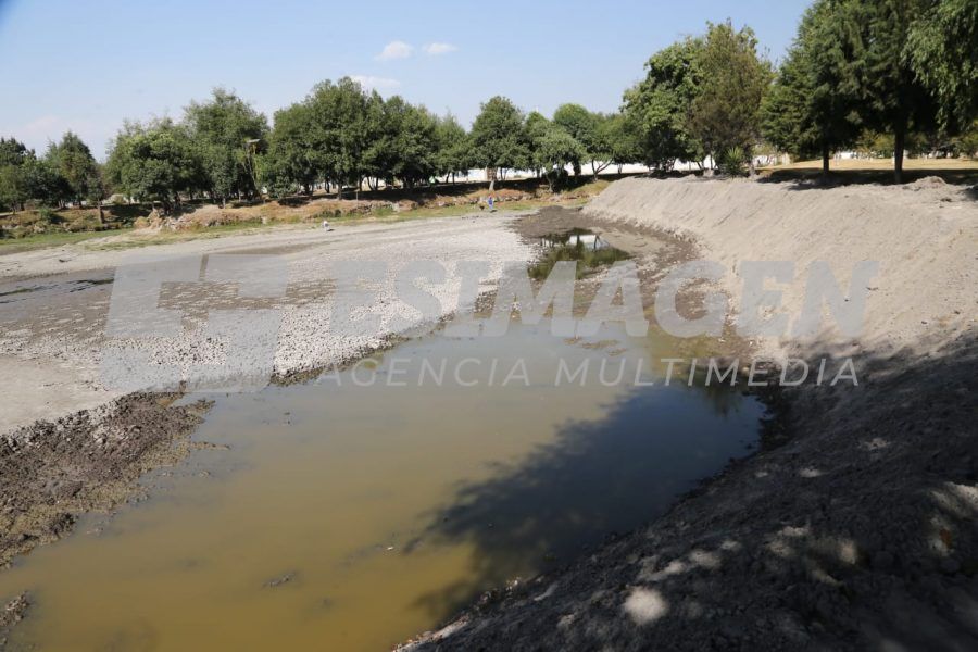 Se seca la laguna de Zacatelco - Agencia de Fotografía Es Imagen