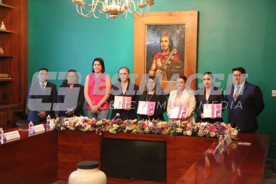 Entrega CEDH informe anual de actividades - Agencia de Fotografía Es Imagen