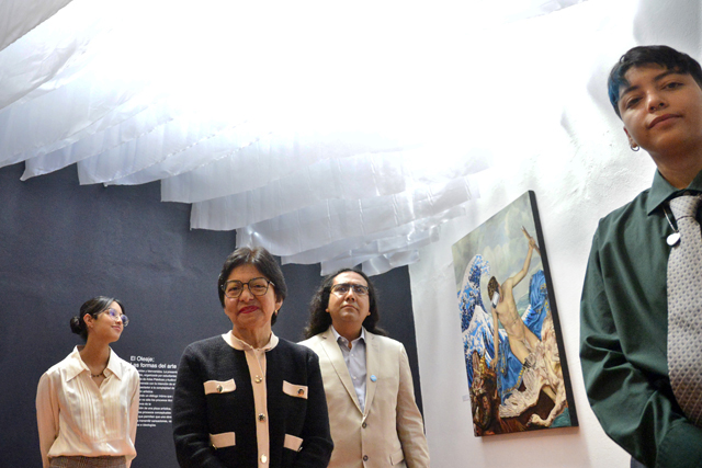 Inaugura Rectora María Lilia Cedillo Ramírez la exposición “El oleaje ... Inaugura Rectora María Lilia Cedillo Ramírez la exposición “El oleaje ...