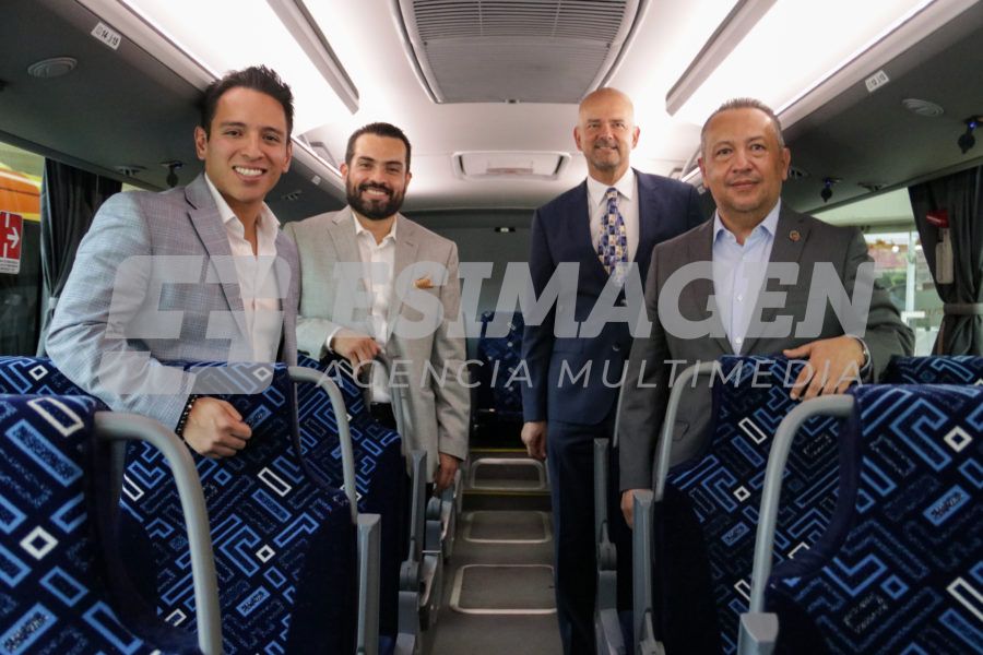 Presentación de los nuevos autobuses de la terminal TAPO - Agencia de ...