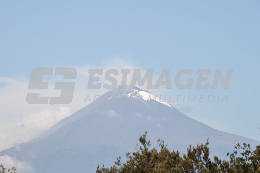 Volcán Popocatépetl desde Angelópolis - Agencia de Fotografía Es Imagen