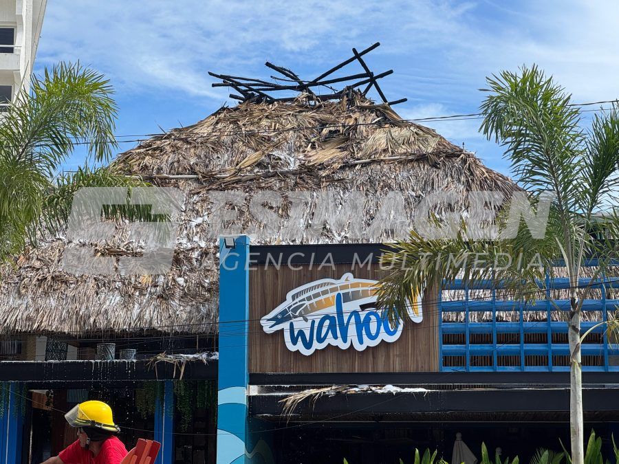 El restaurante Wahoo ubicado en la costera de Acapulco se incendio ...