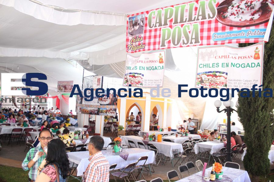 Feria Tradicional del Chile en Nogada en San Andrés Calpan 2014 ...