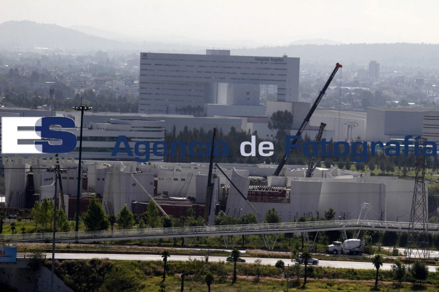 Vista aerea de la zona angelópolis - Agencia de Fotografía Es Imagen