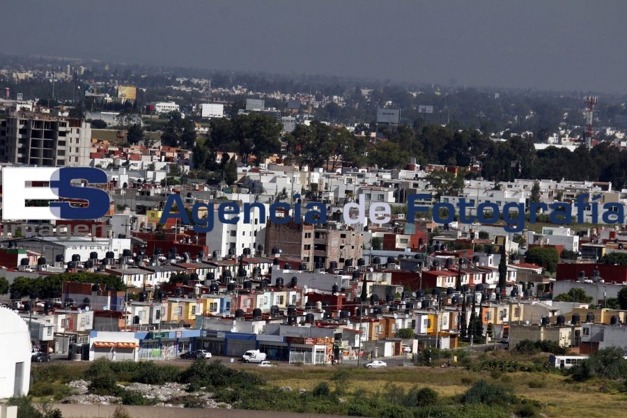 Vista aerea de la zona angelópolis - Agencia de Fotografía Es Imagen